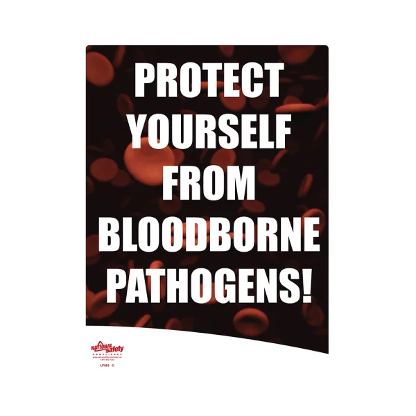 Protect Yourself From Bloodborne Pathogens Poster – Regs Authority