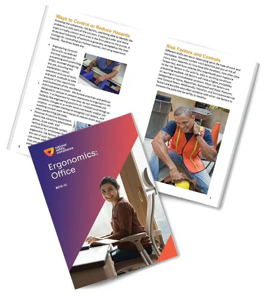Ergonomics Safety Training Booklets (pkg of 10) – Regs Authority